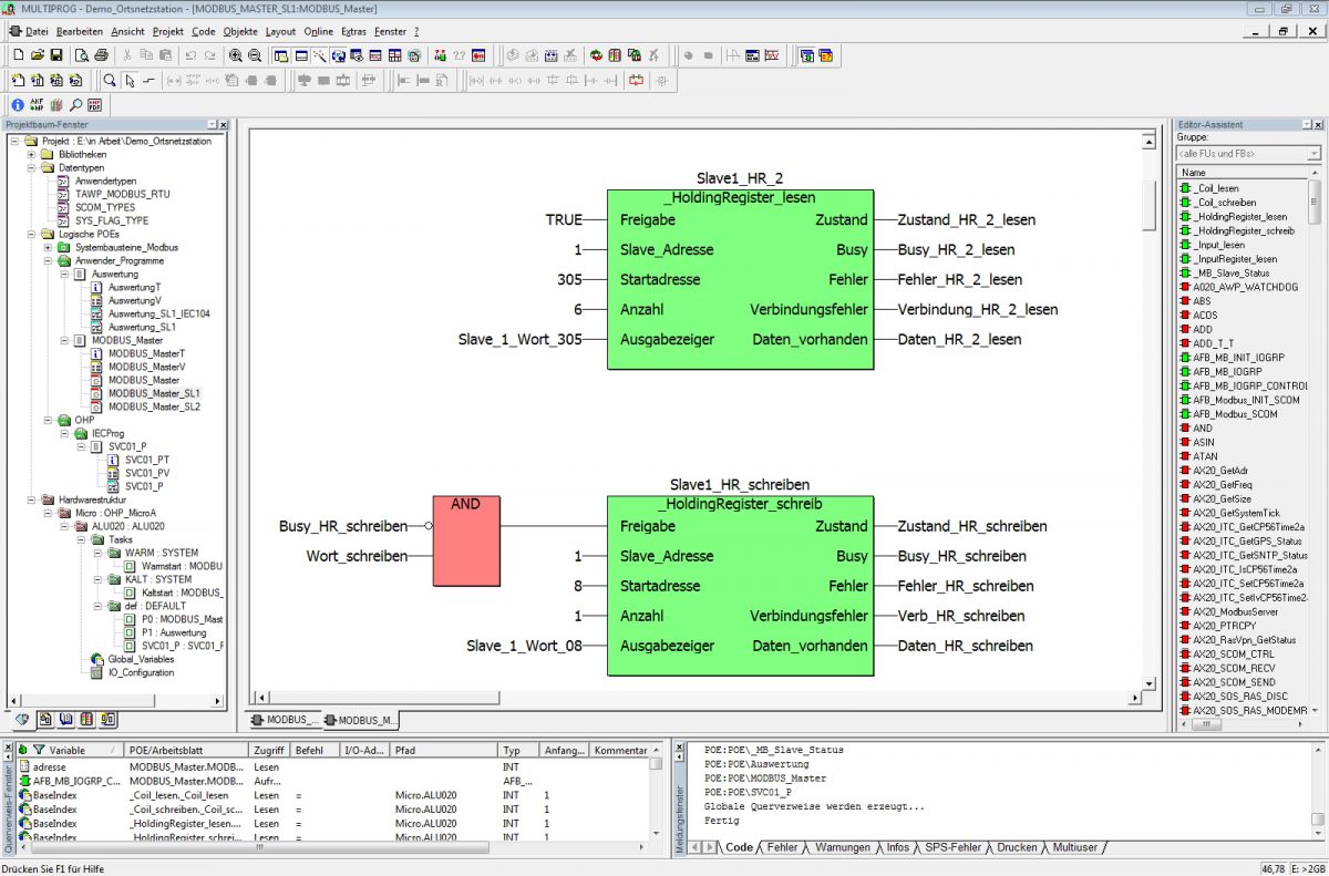 Multiprog Plus 5.51 / IEC 61131-3 Programmiersystem - OHP Automation Systems GmbH